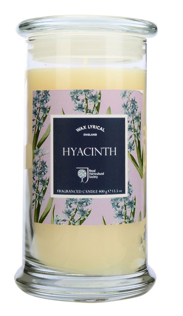 Wax Lyrical RHS Fragrant Garden Fragranced Candle Jar Hyacinth - LAST ...