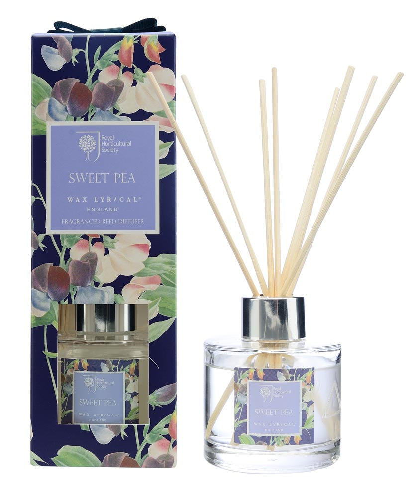 Wax Lyrical 100ml Reed Diffuser SWEET PEA – White House of Woodbridge